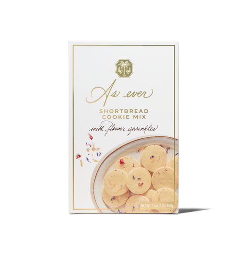 Shortbread Cookie Mix with Flower Sprinkles – As ever