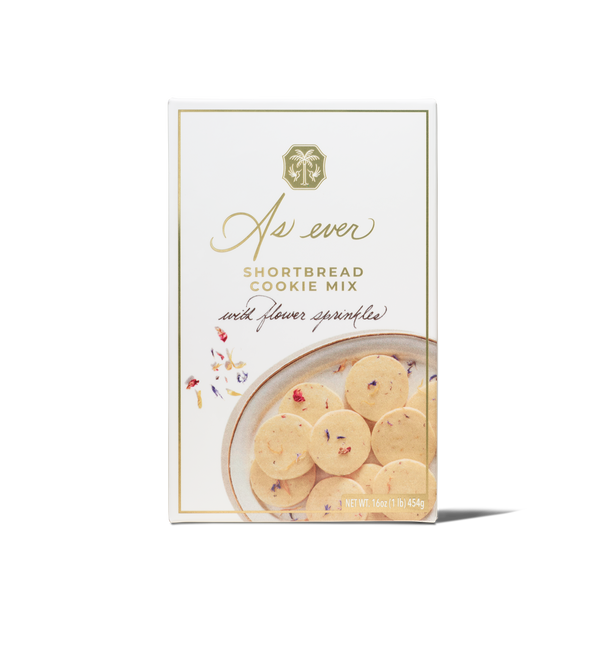 Shortbread Cookie Mix with Flower Sprinkles – As ever